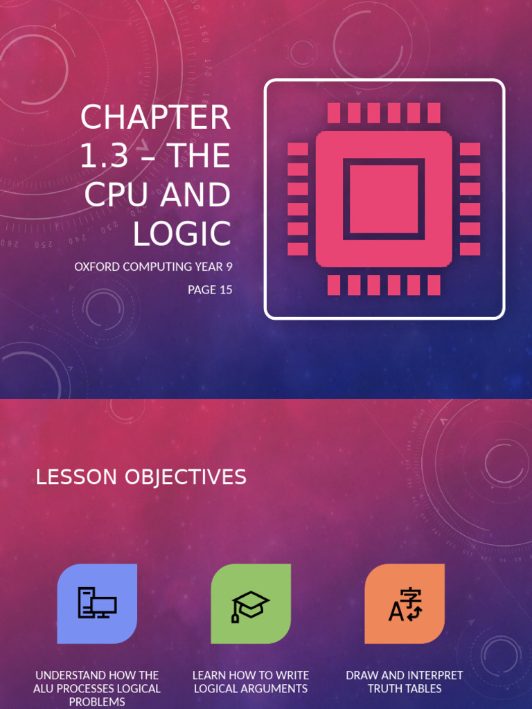 Understanding CPU Logic and ALU Functions | PDF | Logic | Truth