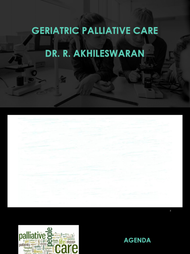Geriatric Palliative Care Overview | PDF | Palliative Care | Opioid