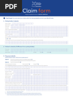 Laya Claim Form | PDF | Insurance | Health Care