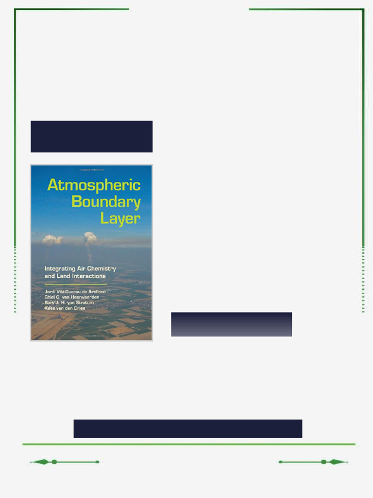 Atmospheric Boundary Layer Integrating Air Chemistry and Land ...