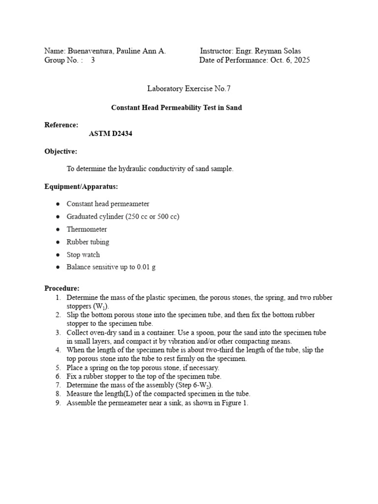 B Experiment 7.Docx (1) | PDF | Continuum Mechanics | Applied And Interdisciplinary Physics