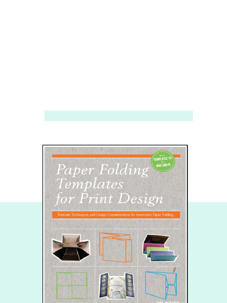 Paper Folding Templates For Print Design Formats Techniques And Design ...