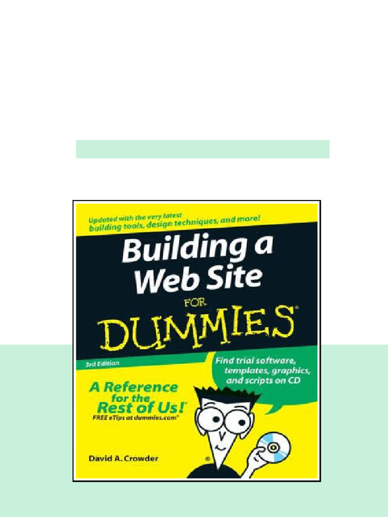 Building A Web Site For Dummies 3rd Edition David A Crowder full | PDF