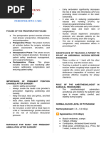 Post Operative Observations Guidelines | PDF | Pain Management | Surgery