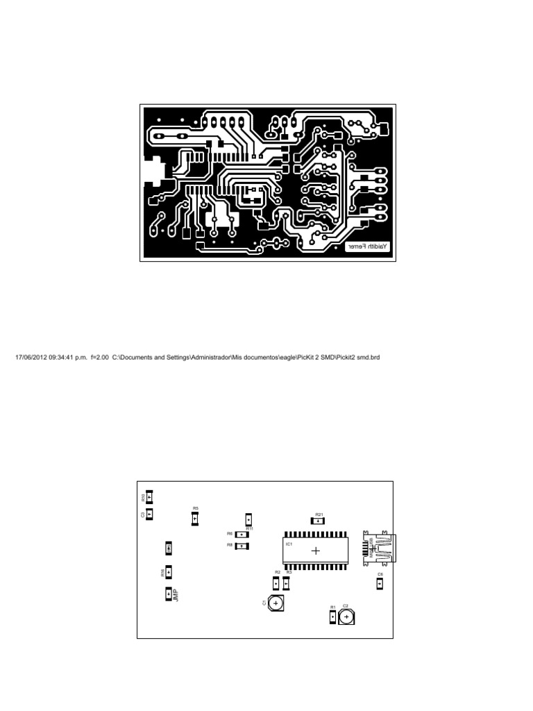 PicKit 2 SMD Board Design File | PDF
