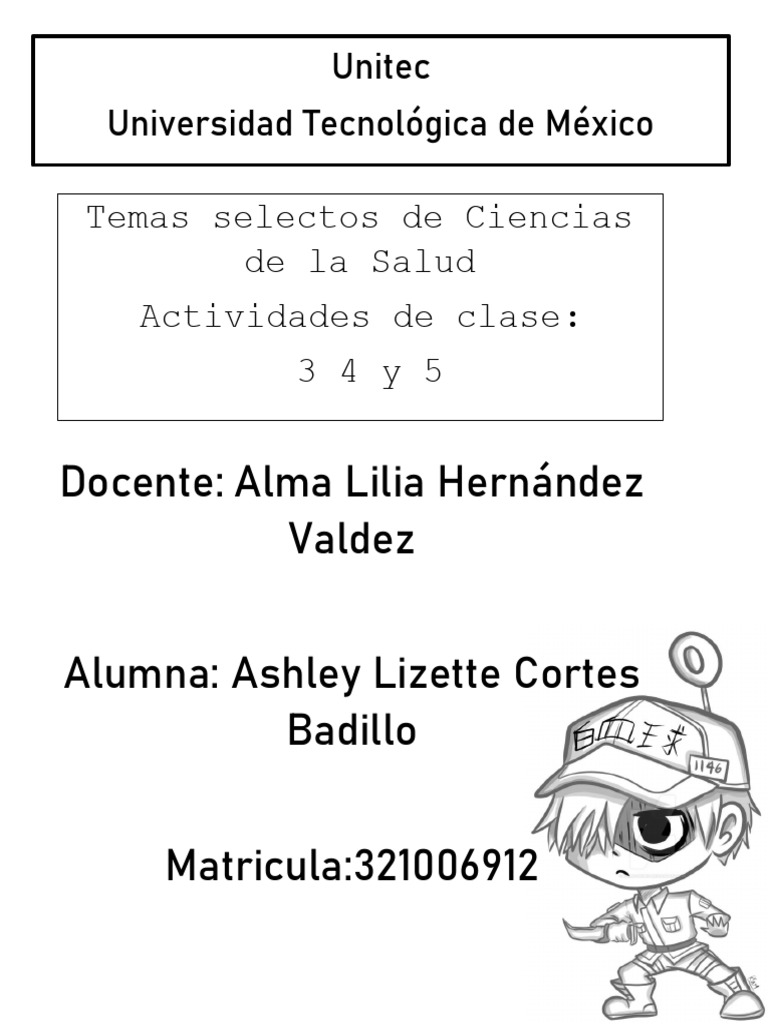 T.S Ciencias de la Salud Actv 3 4 y 5 2P (1) | PDF