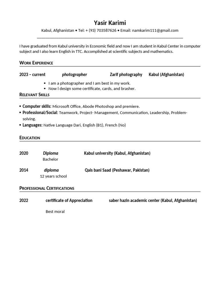 Cv - Copy - Copy - Copy | PDF