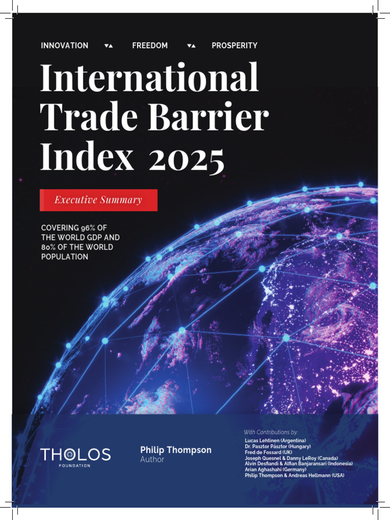 2025 International Trade Barrier Index | PDF | Tariff | Free Trade