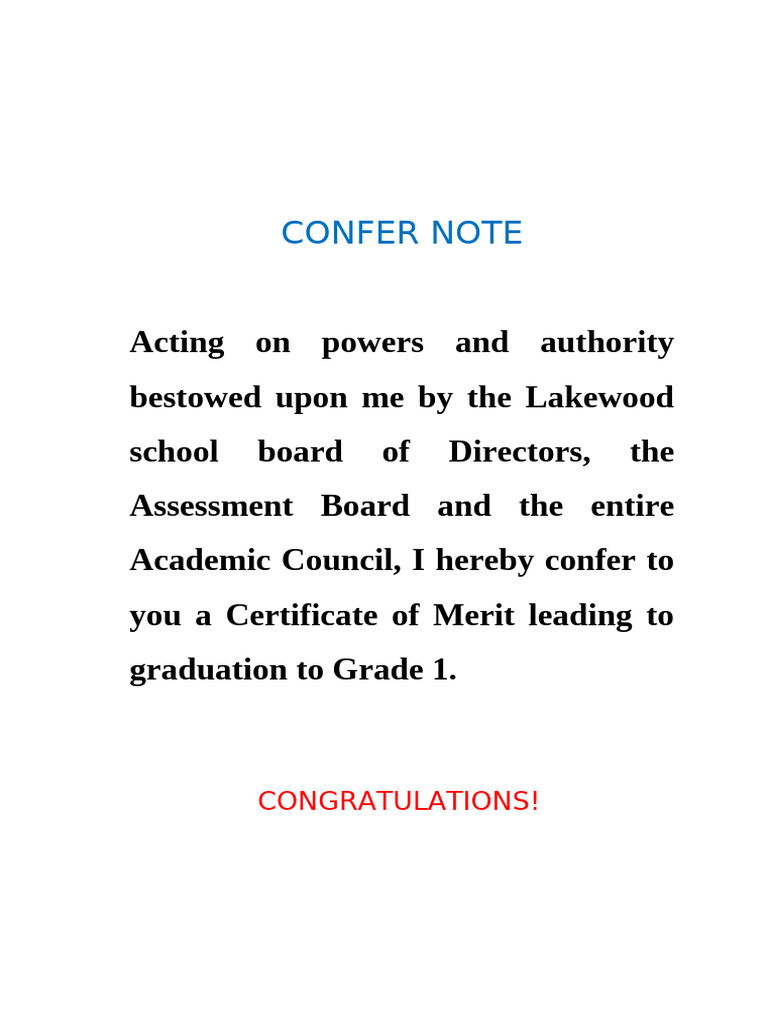 Certificate of Transcript Conferral (2) | PDF