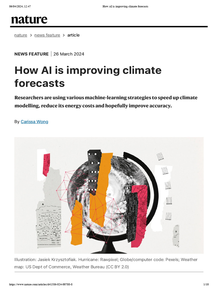 AI Enhances Climate Forecasting Accuracy | PDF | Weather Forecasting ...