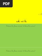 Livret de fluence Taoki CP | PDF