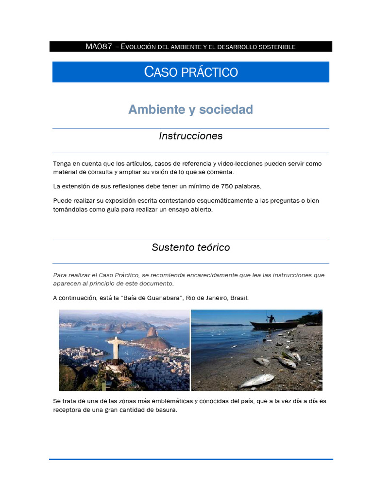 Caso Practico I Word. Jose Victor | PDF | Entorno natural