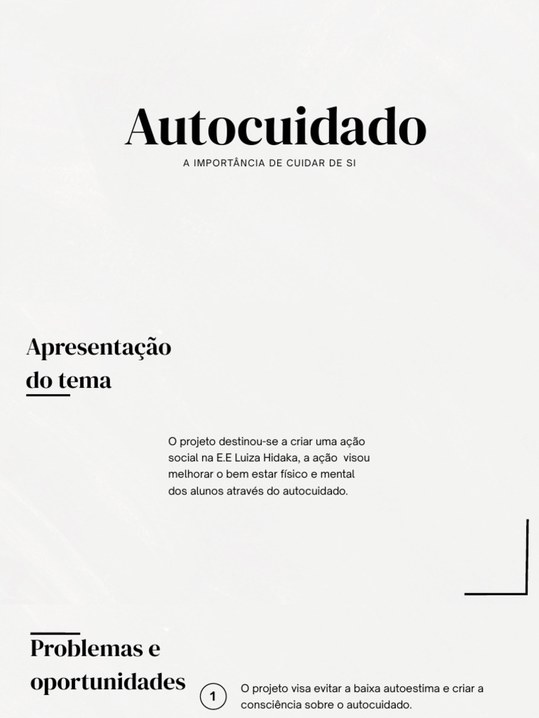 Auto Cuidado | PDF | Gestão de recursos humanos