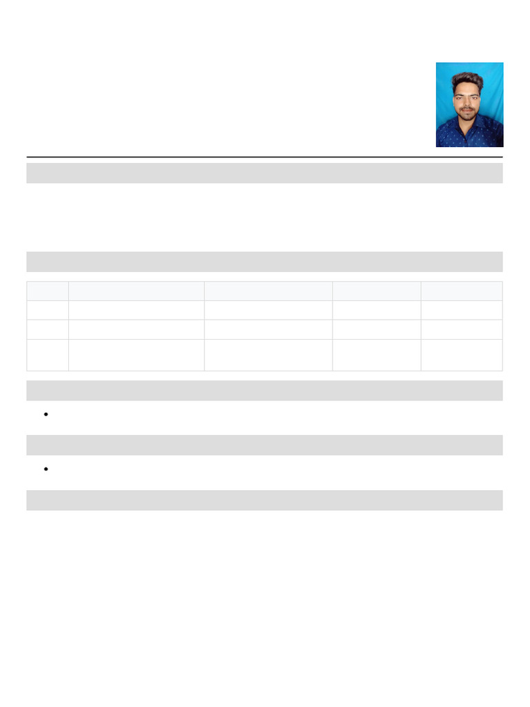 BSc Agriculture Graduate Resume | PDF