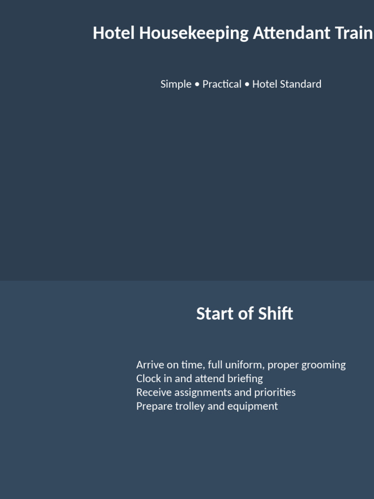 Humanized_Housekeeping_Training | PDF