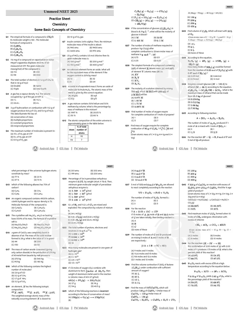 68e28a573c5112c3362e2ad1_##_Some Basic Concepts of Chemistry _ Question ...