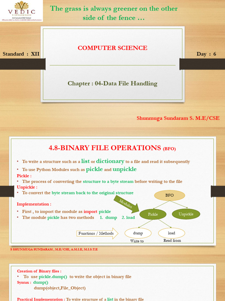 007 Data File Handling CSV P02 | PDF | Comma Separated Values ...