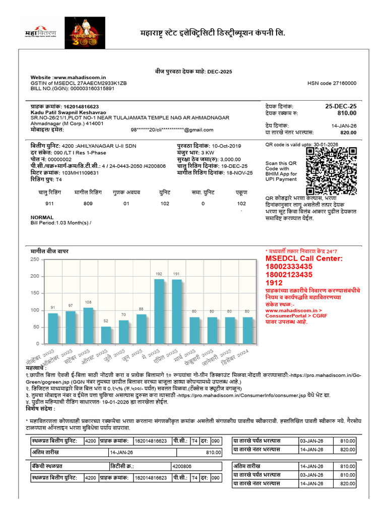Light Bill | PDF