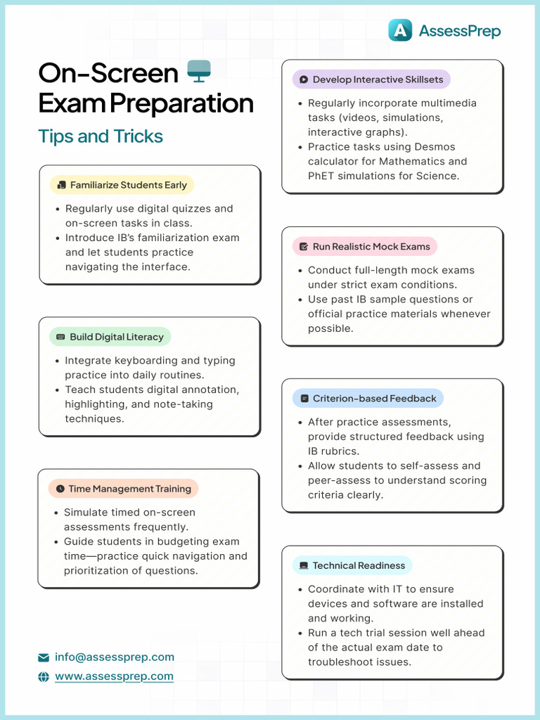 Unlock Essential MYP EAssessment Success Strategies | PDF