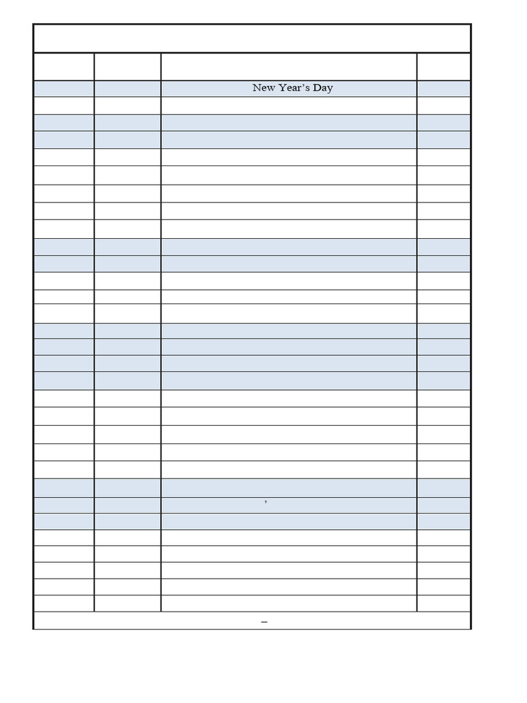 Revised Jan & March in Academic Calendar | PDF