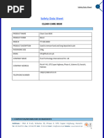 PAC Powder Safety Data Sheet | PDF | Water | Sodium Carbonate