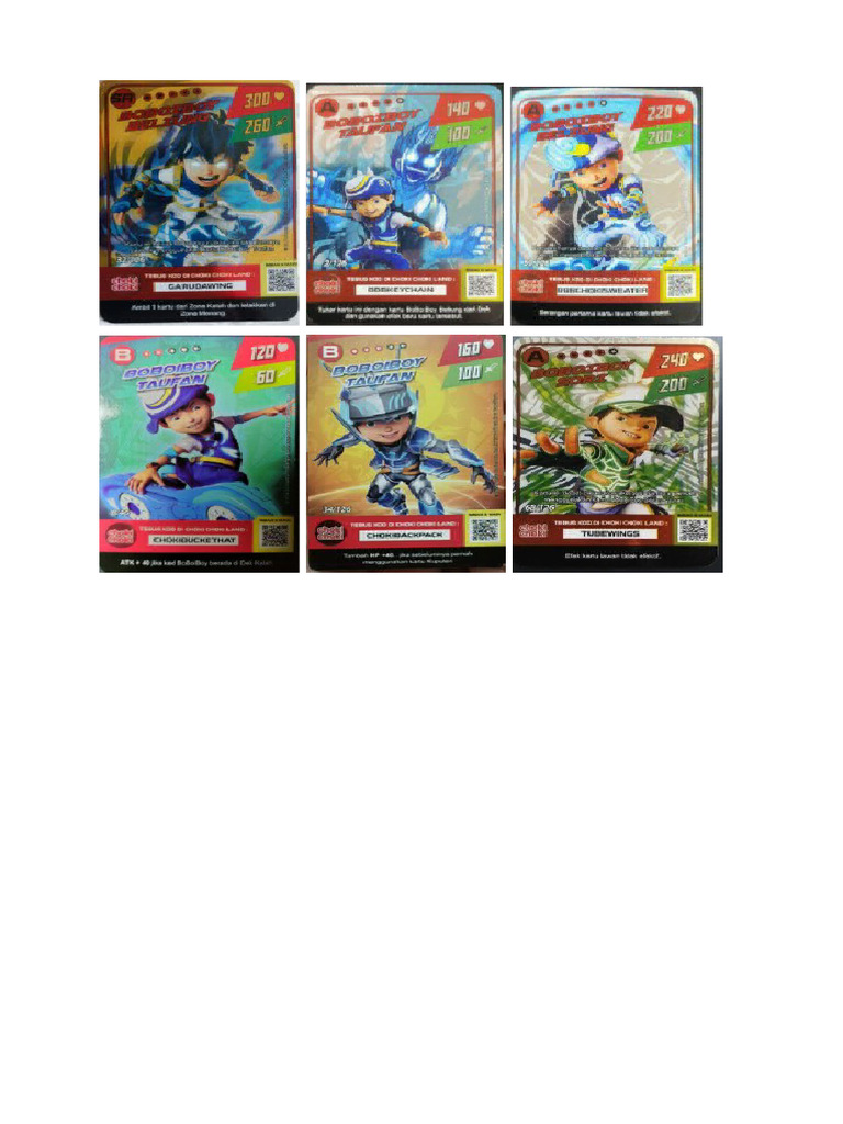 Kartu Boboy | PDF