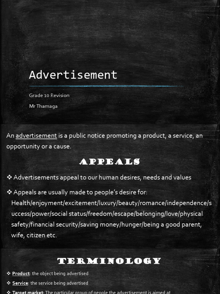 Advertisement | PDF