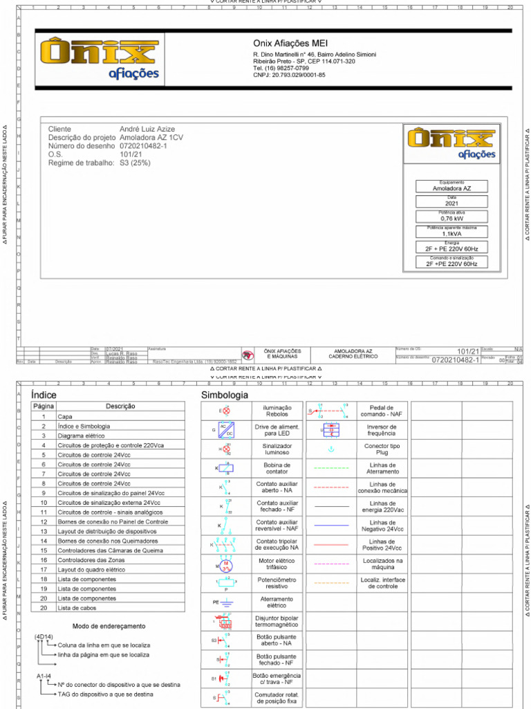 Esquema Elétrico Az1 | PDF