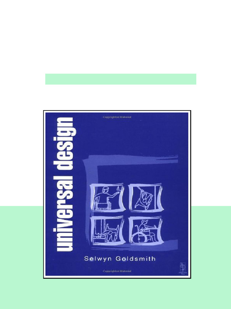 Universal Design Selwyn Goldsmith online pdf | PDF