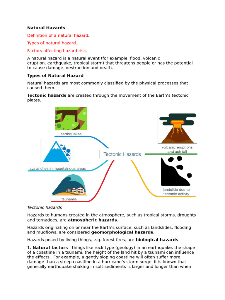 Understanding Natural Hazards and Risks | PDF | Plate Tectonics ...