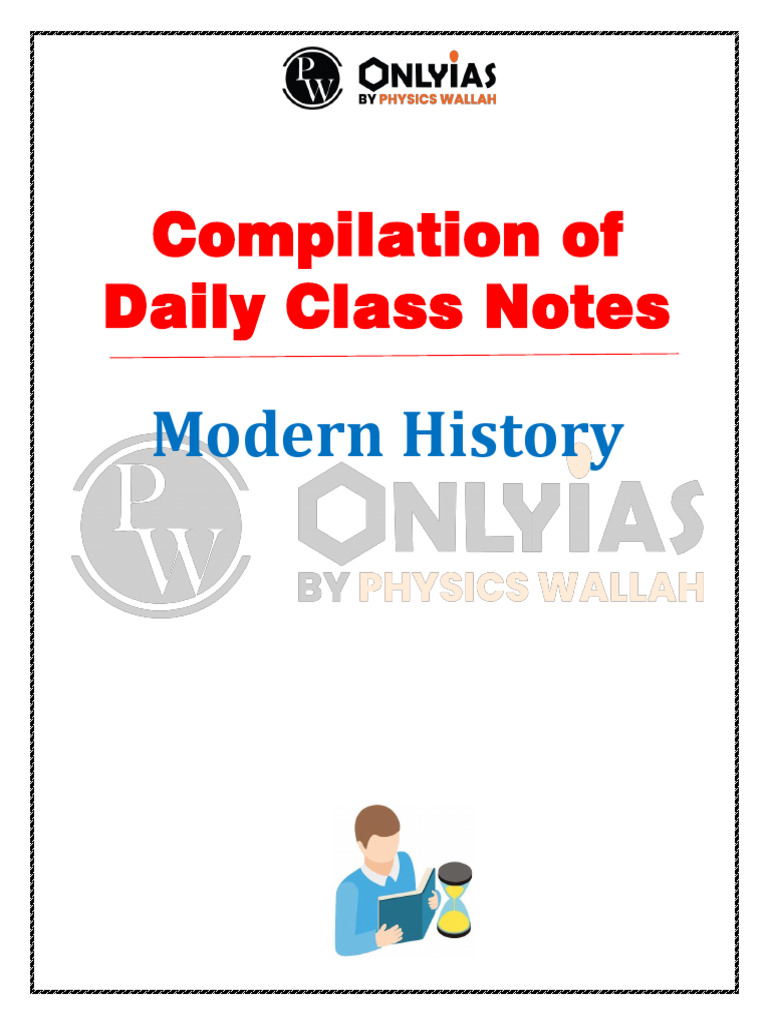 Modern History Compilation Notes PDF Only | PDF