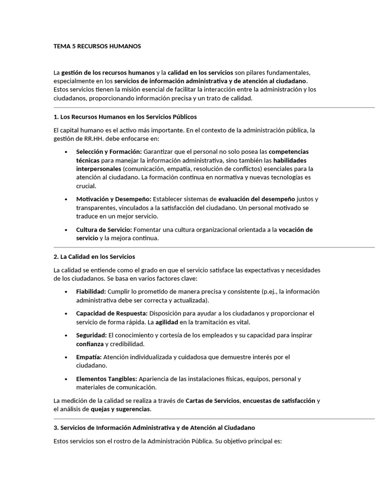 Tema 5 Recursos Humanos | PDF | Red de computadoras | Servidor (Computación)
