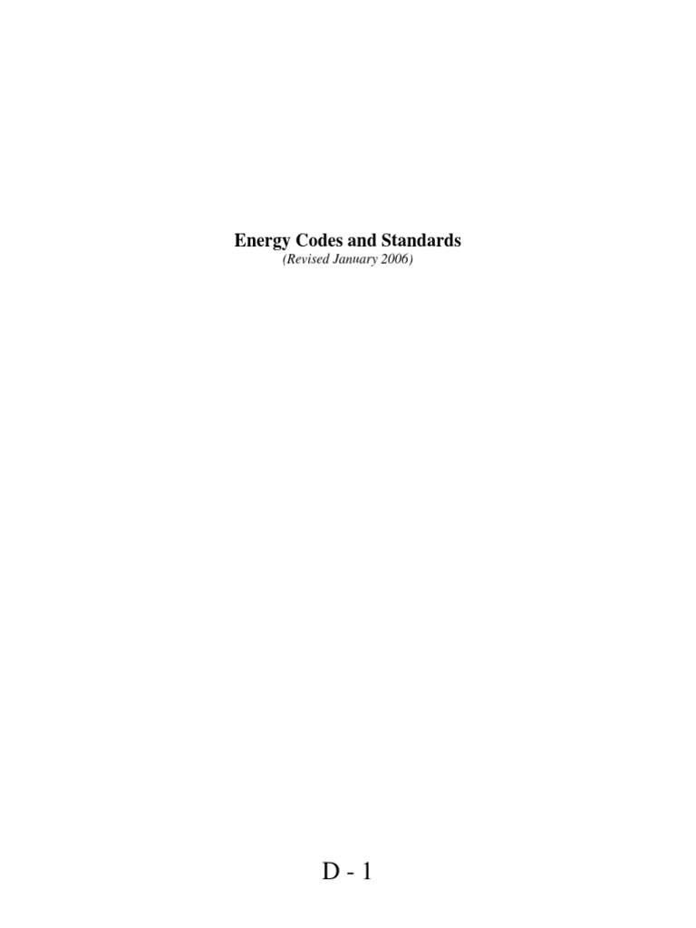 Canada Energy Codes and Standards Overview | PDF | Chlorofluorocarbon ...