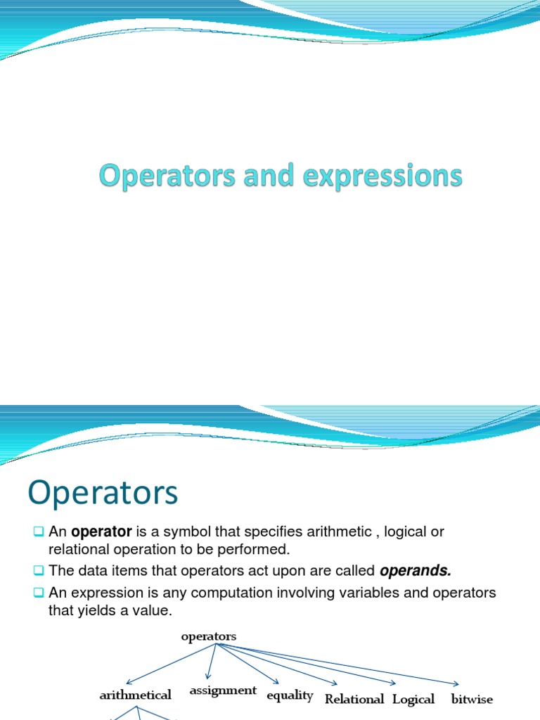 Operators and Expressions, Control Structures in C | PDF | Control Flow | C (Programming Language)