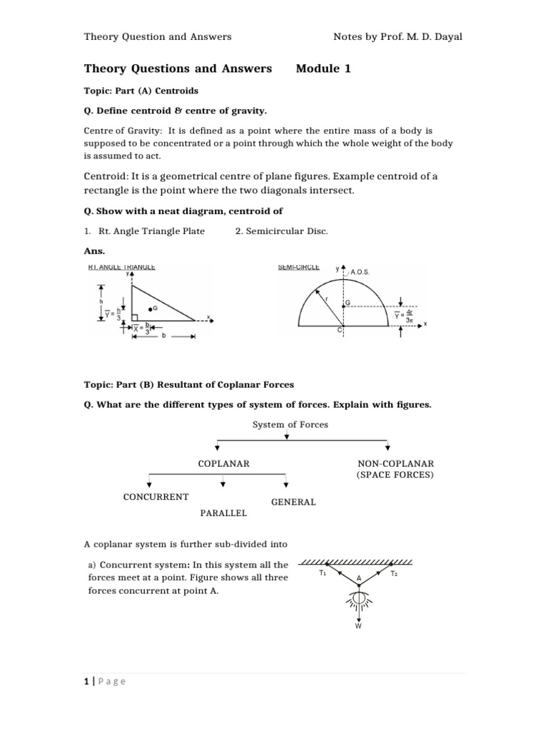 EM Theory Question & Ans All Modules | PDF | Friction | Force