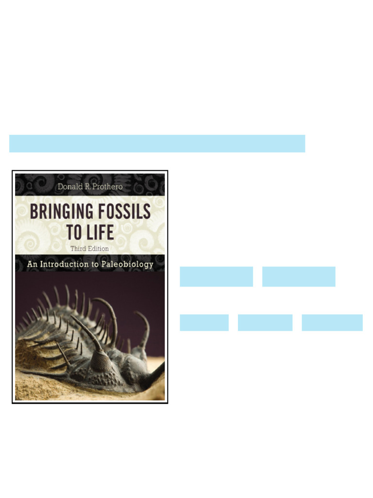 Bringing Fossils to Life An Introduction to Paleobiology Third Edition ...
