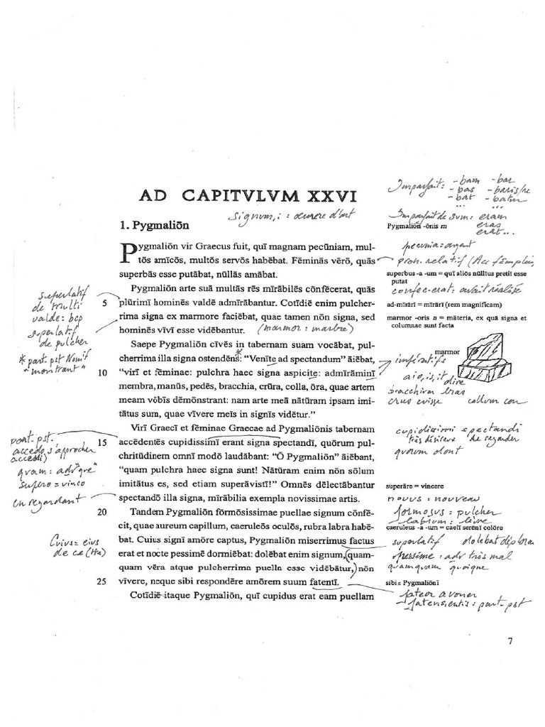 PL2 annoté Pygmalion-Virginius-Europa | PDF