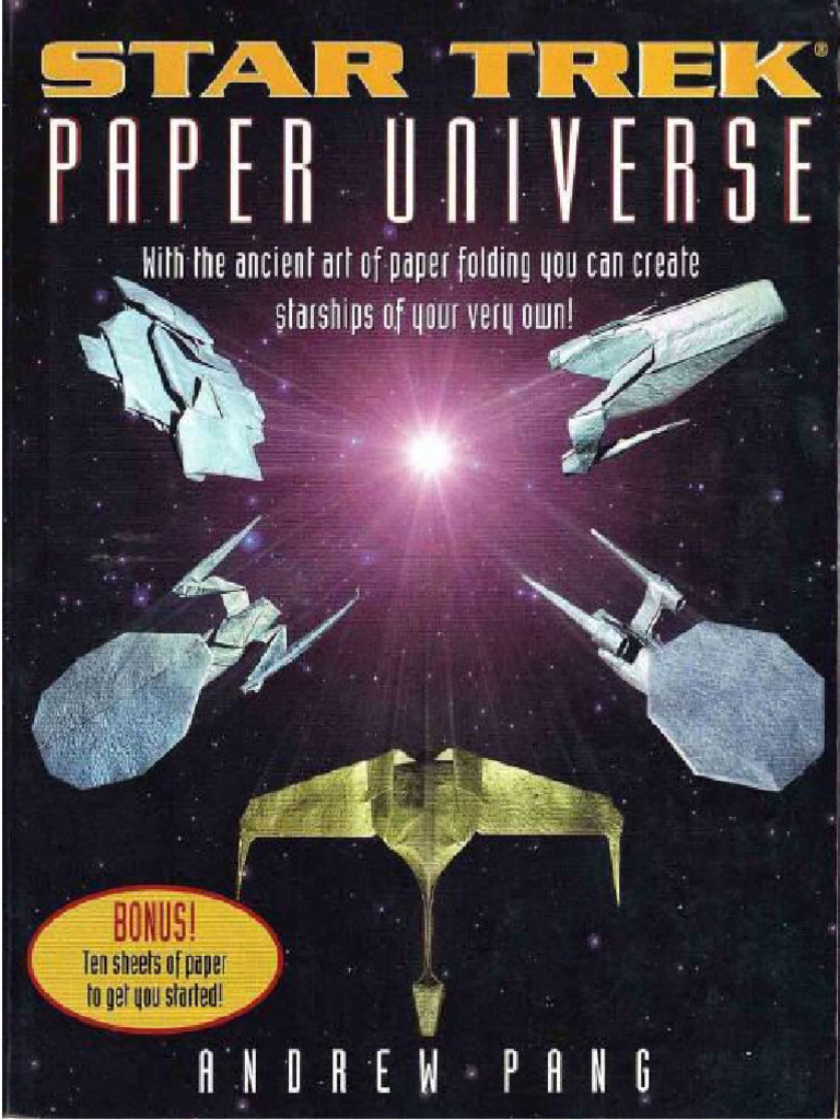 Andrew Pang - STAR TREK Paper Universe | PDF