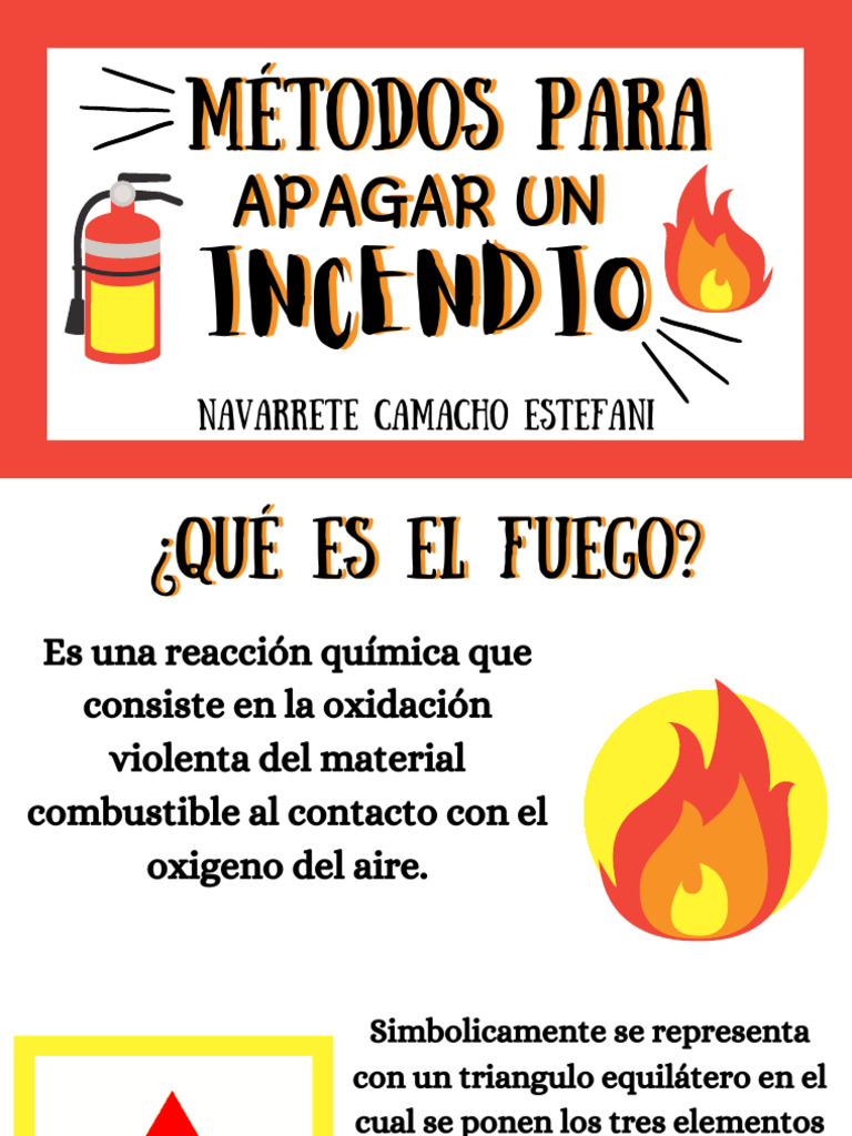 Metodos para Apagar Un Incendio | PDF