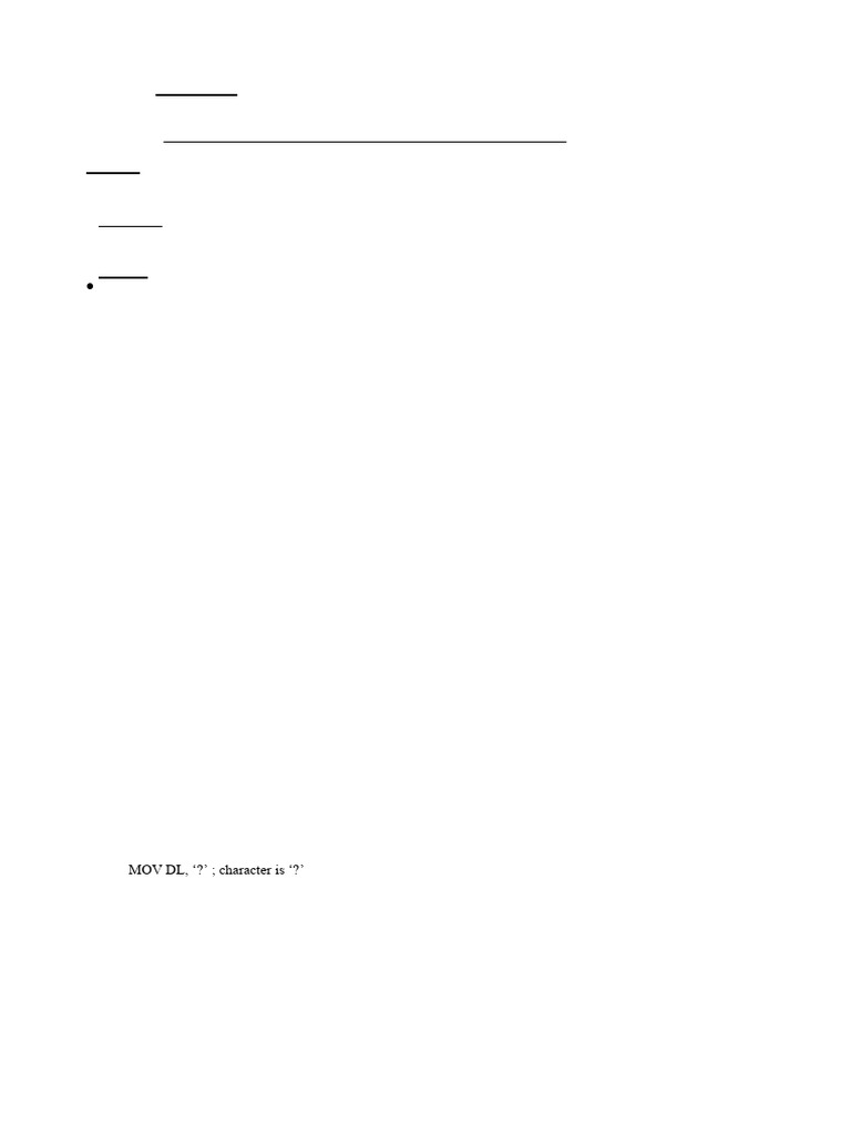 MIS Lab-2 | PDF | Input/Output | Assembly Language