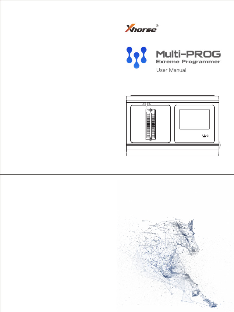 VVDI Muit PROG User Manual | PDF