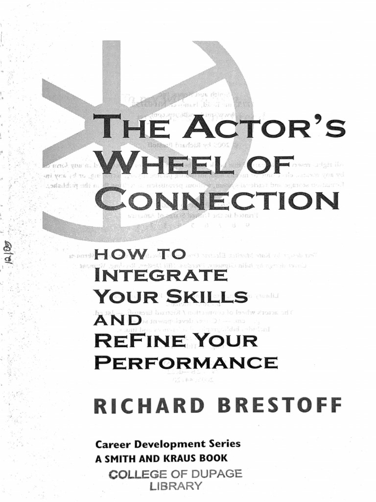 The Actor's Wheel of Connection Chapter 1 | PDF