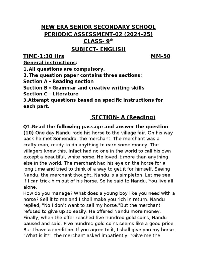 English_class_10_th_1_(1)[1] | PDF