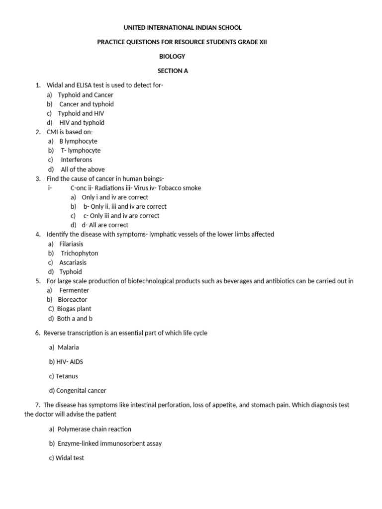 Ice Paper III Grade Xii | PDF | Biological Pest Control | Cancer