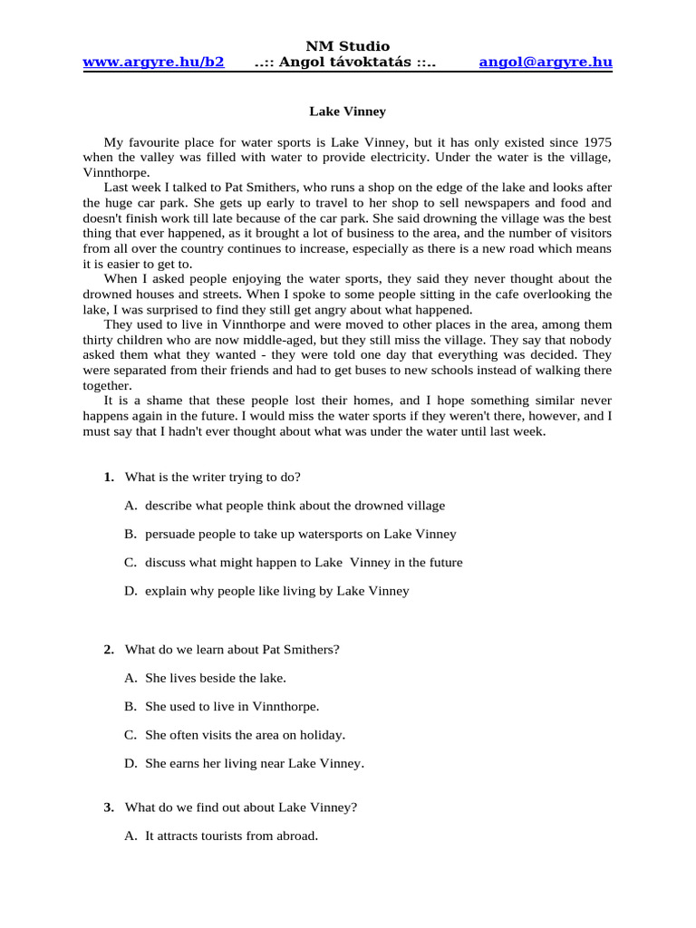 Lake Key | PDF