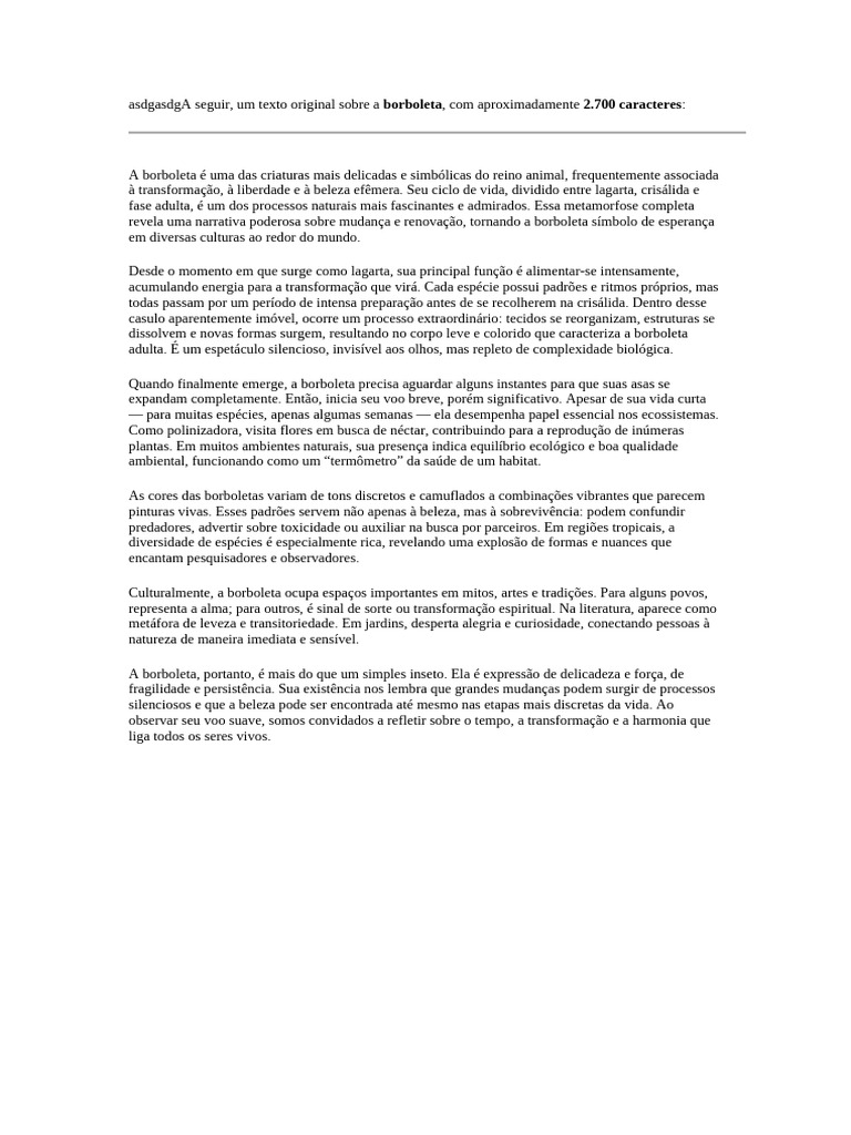 Awr \ SDF GGGNNNN | PDF | Borboleta | Vida