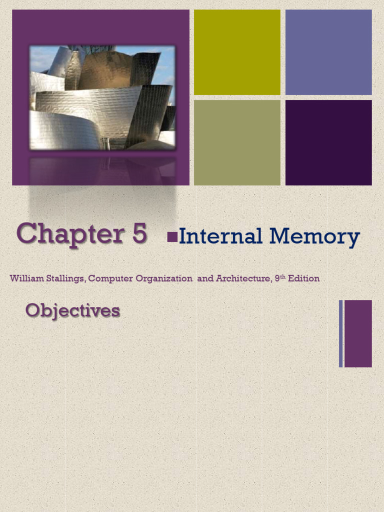 Slot06 CH05 InternalMemory 38 Slides | PDF | Random Access Memory ...