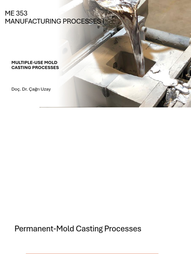 234032668 5 Multiple Use Mold Casting Processes | PDF | Metals ...