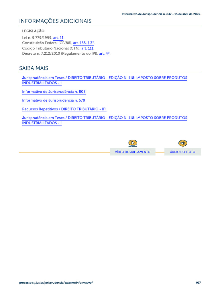 917_PDFsam_Jurisp STJ conteudo | PDF | Jurisprudência | Jurisprudência