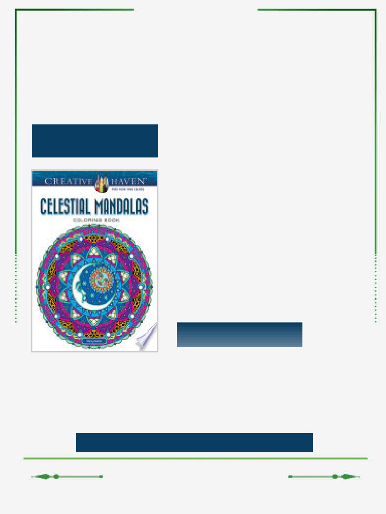 Creative Haven Celestial Mandalas Coloring Book (Creative Haven Coloring Books) First Edition ...